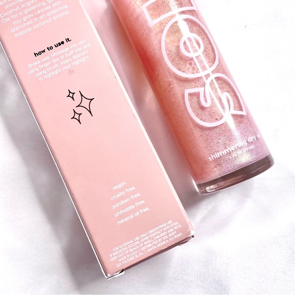 Colourpop | Bath & Body | Colourpop Sol Body Shimmering Dry Oil Pink ...